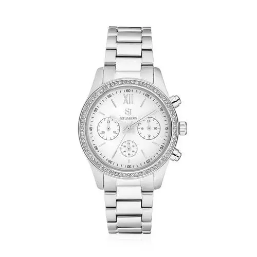 SIF JAKOBS JEWELLERY Domenica Watch - Stainless Steel Silver
